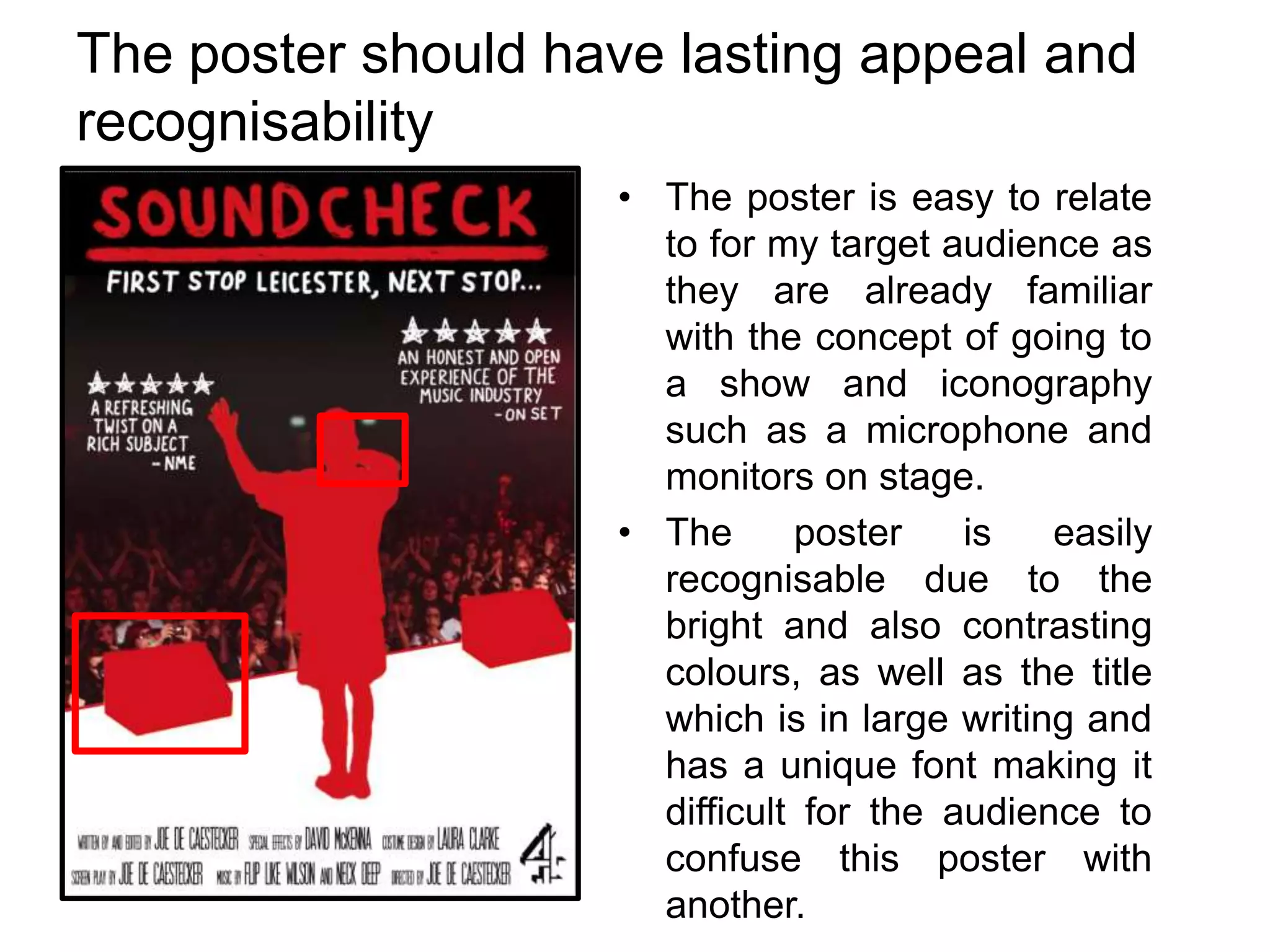 Comparing my poster to conventional posters | PPTX