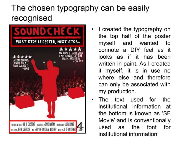 Comparing my poster to conventional posters | PPTX | Desktop Publishing ...