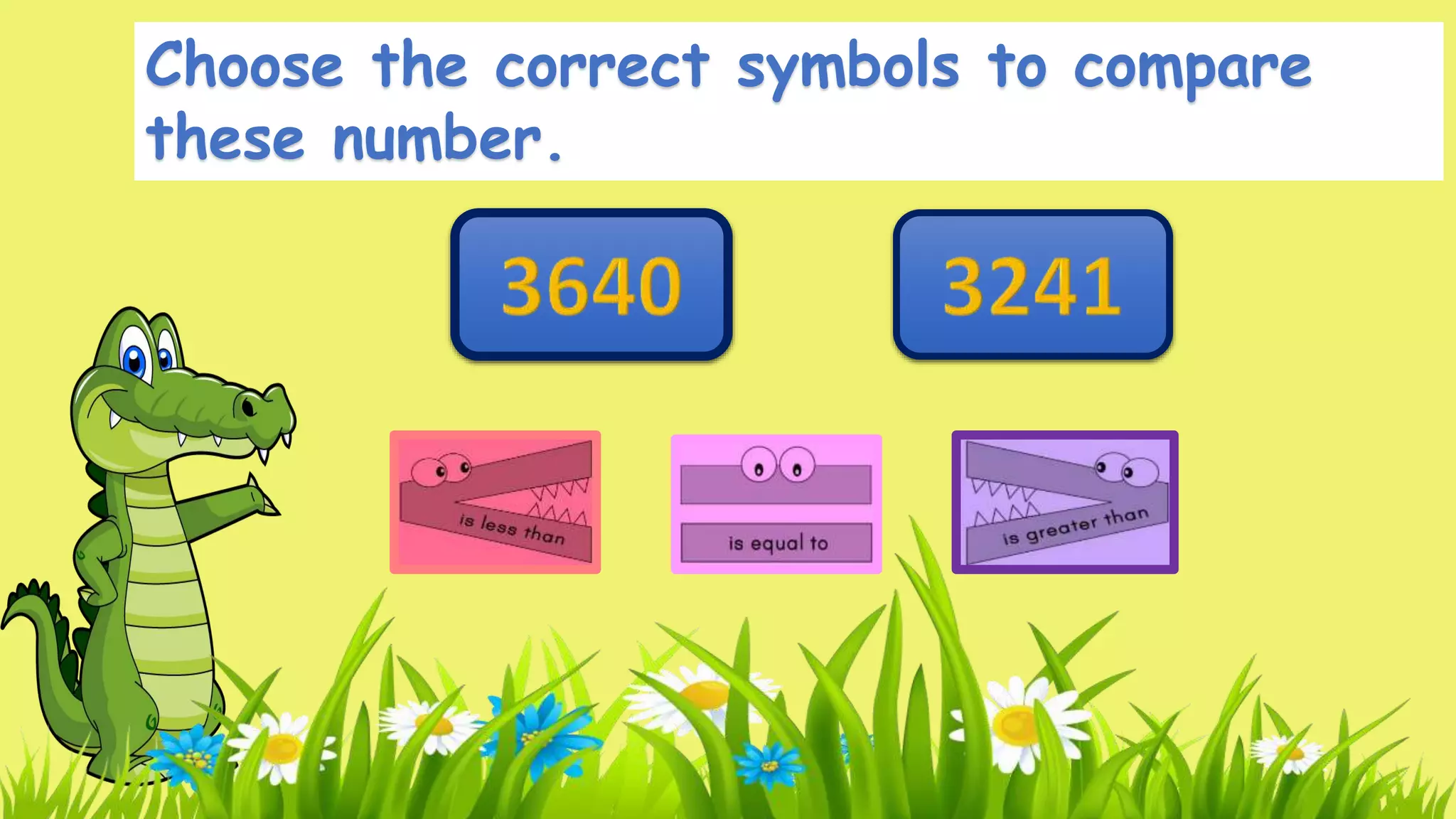 Comparing 3& 4 digit Numbers | PPTX