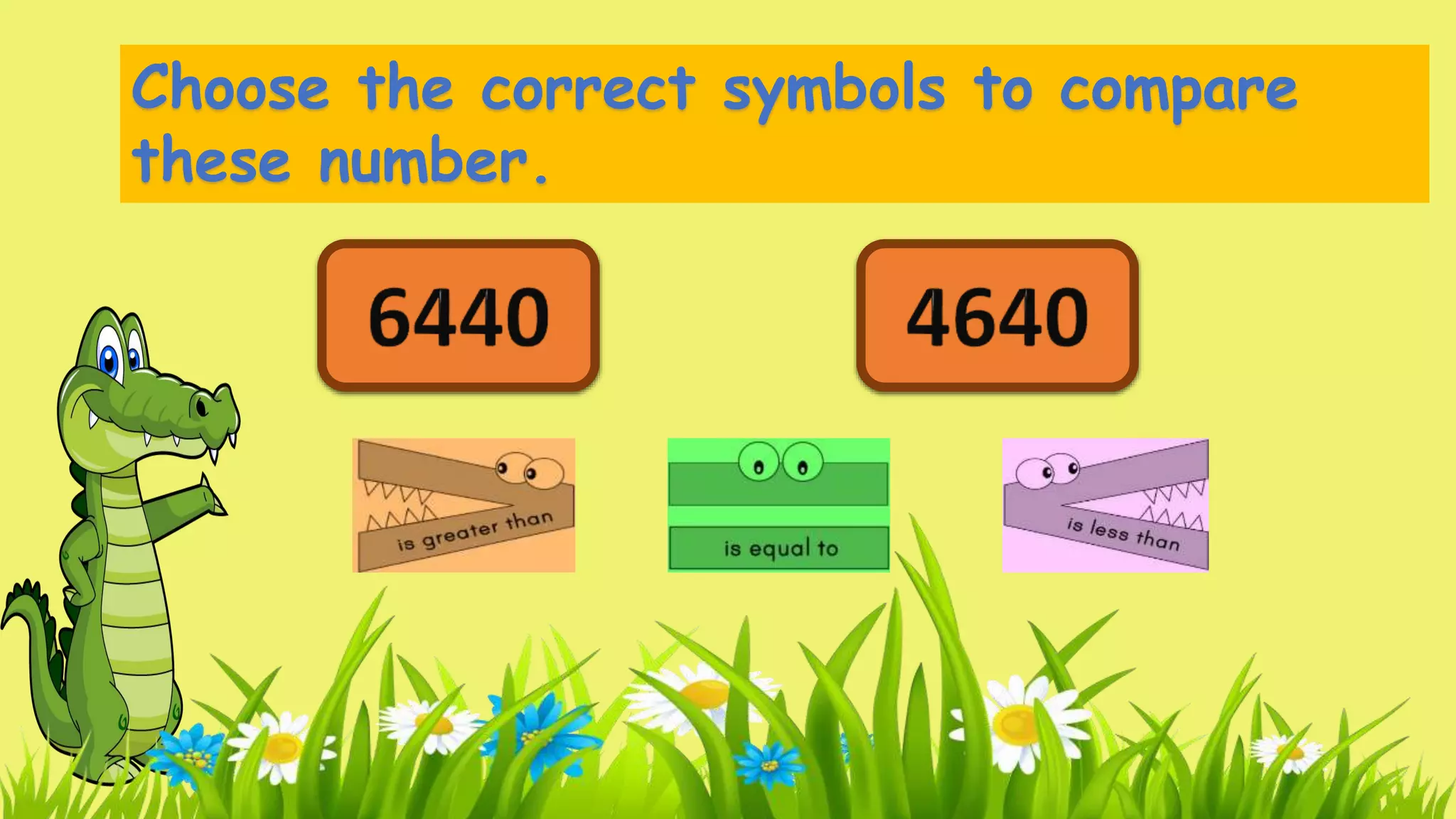 Comparing 3& 4 digit Numbers | PPTX