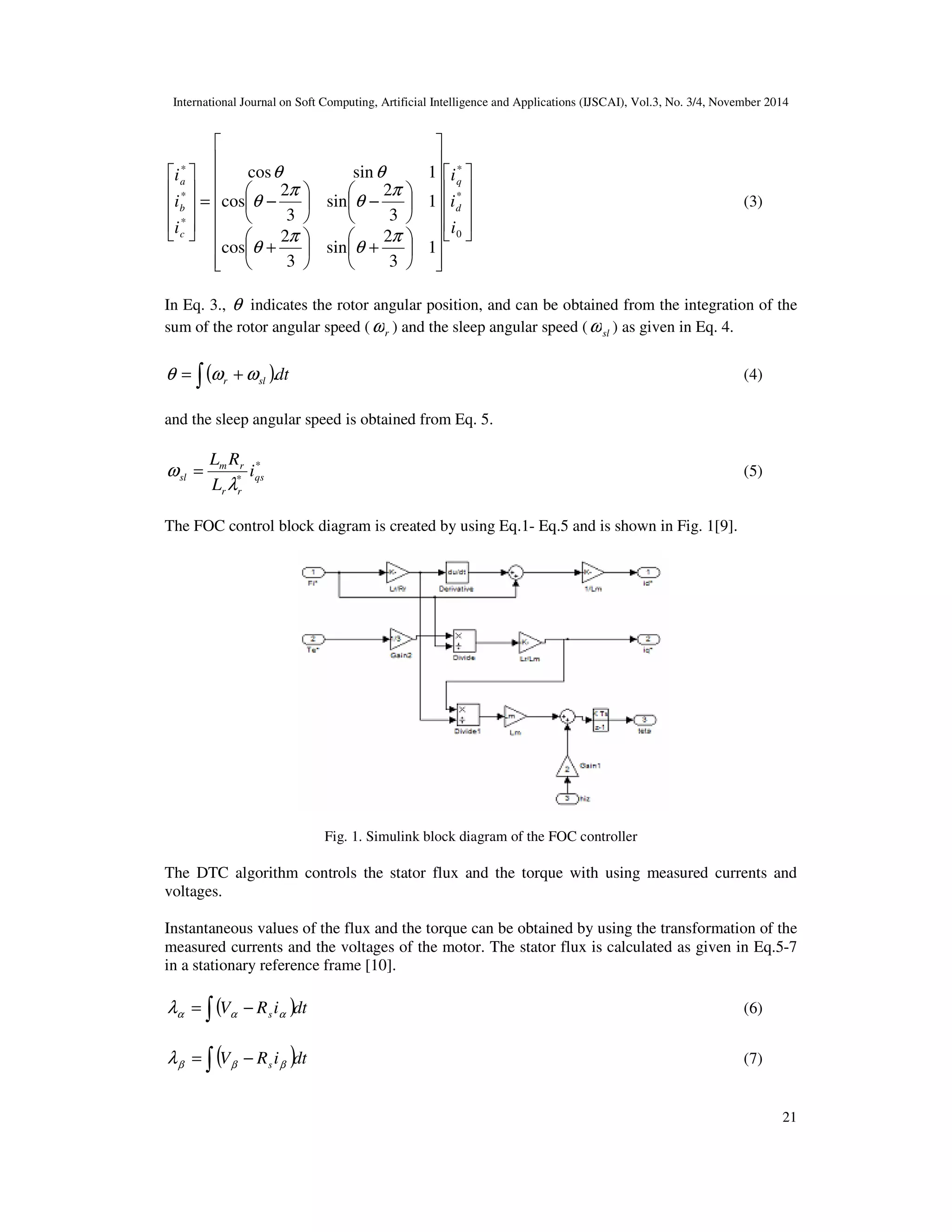 Comparing Of Switching Frequency On Vector Controlled Asynchronous