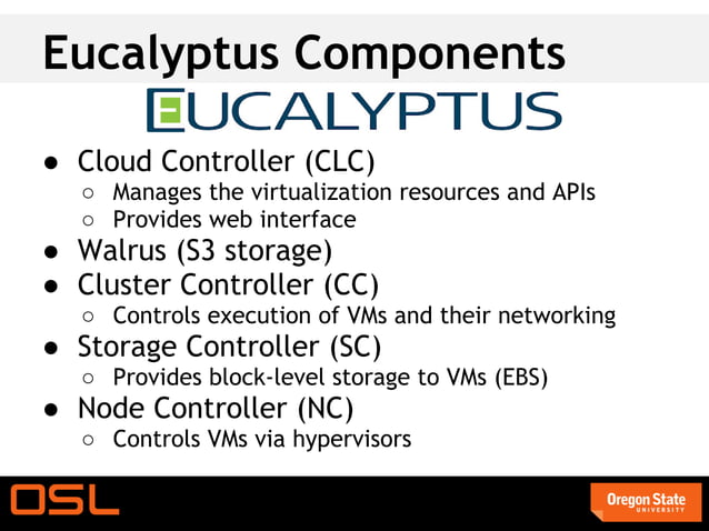 Comparing open source private cloud platforms | PPT