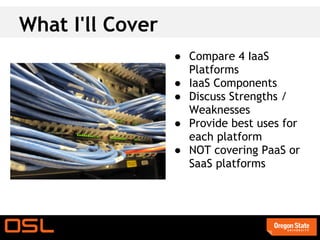 Comparing open source private cloud platforms | PPT