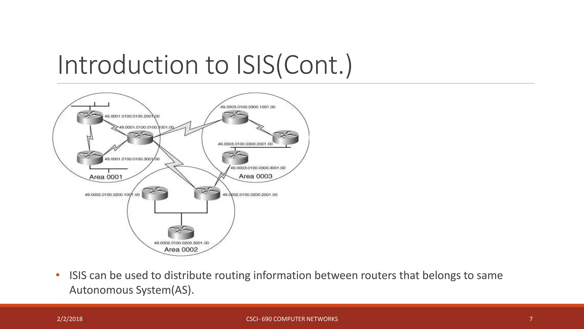 Comparing Ospf Vs Isis Pptx Computer Networking Computing