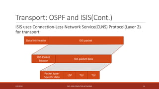 Comparing ospf vs isis | PPTX