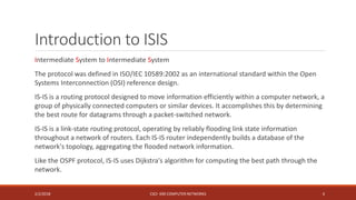 Comparing ospf vs isis | PPTX