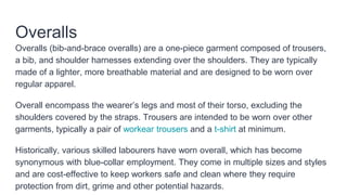 Comparing Overalls and Coveralls: Style, Function, and More | PPTX ...