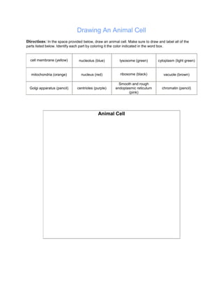 Comparing plant and animal cells | PDF