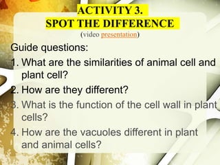 COMPARING PLANT CELL AND ANIMAL CELL ppt.pptx