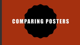 Comparing posters | PPTX