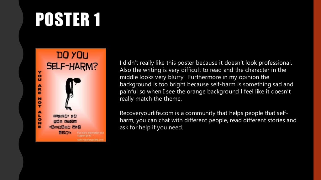 Comparing posters