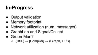Comparing pregel related systems | PDF