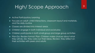 Comparing preschool curriculums | PPTX