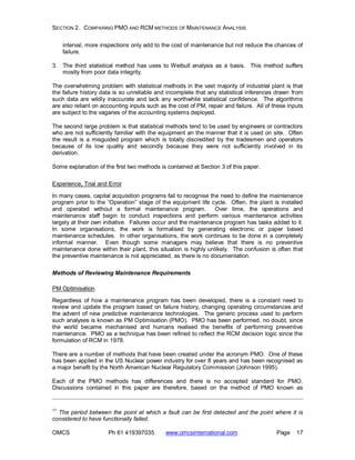 Comparing RCM and PMO2000 | PDF