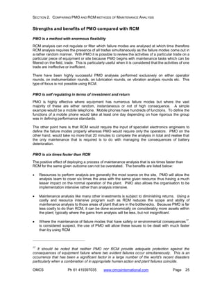 Comparing RCM and PMO2000 | PDF