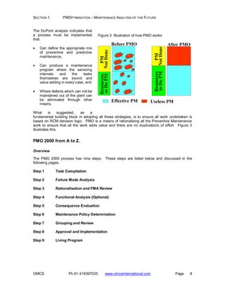 Comparing RCM and PMO2000 | PDF