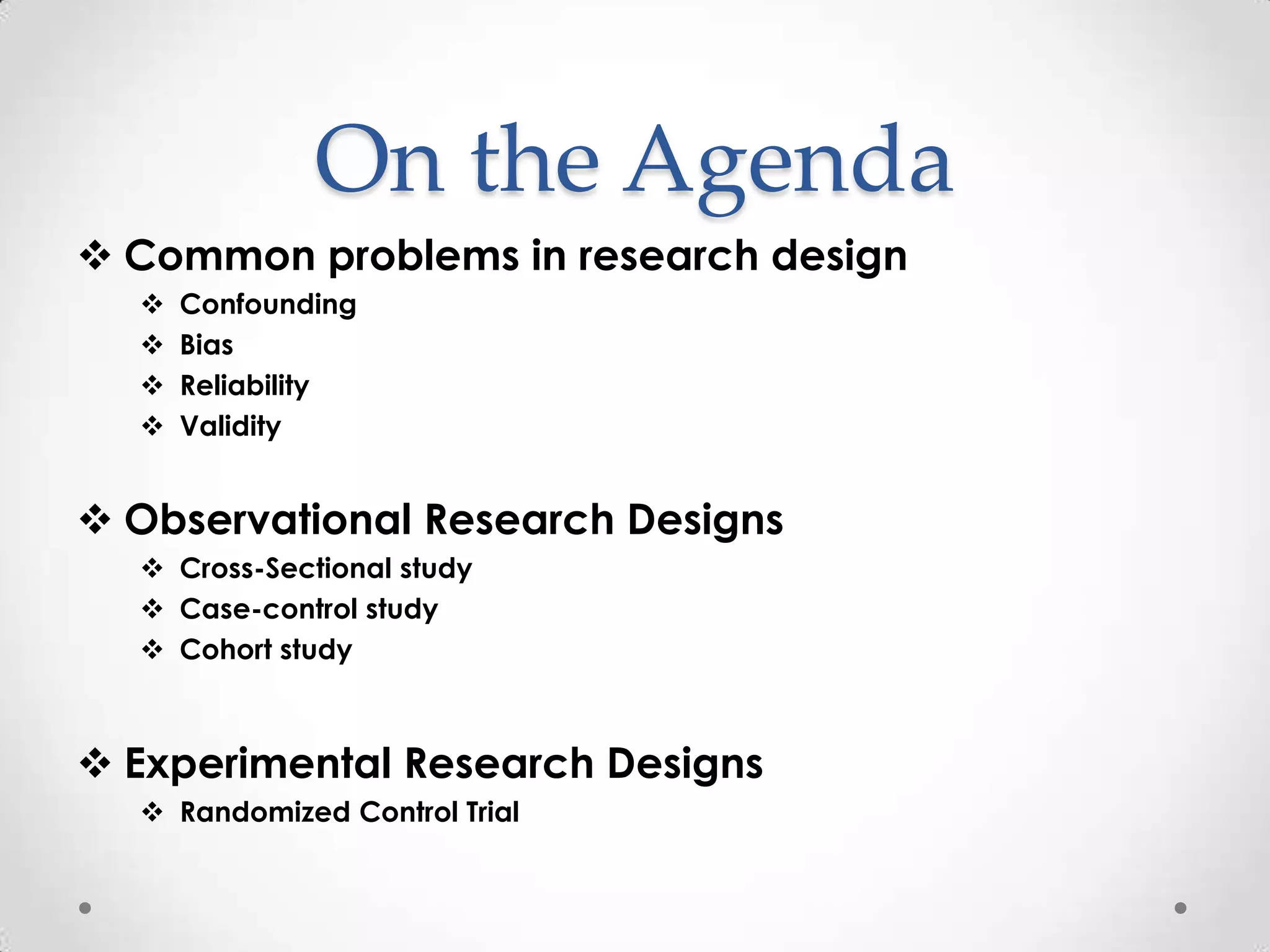 Comparing Research Designs | PPTX