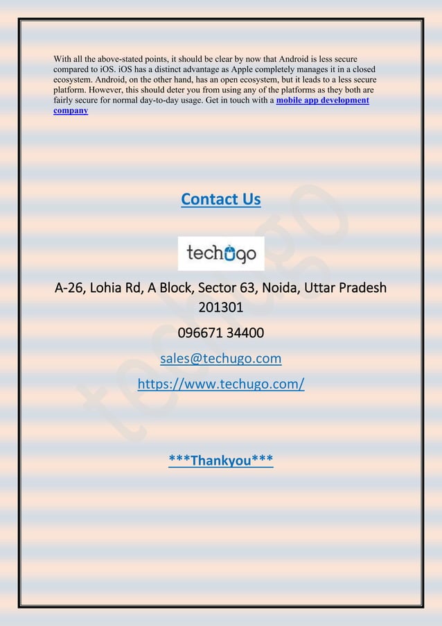 Comparing Security Ios Vs Androidpdf