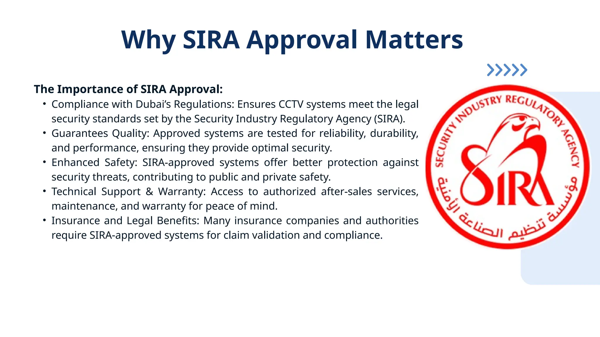 Comparing SIRA-Approved CCTV Brands: Which One Is Right for You? | PPTX