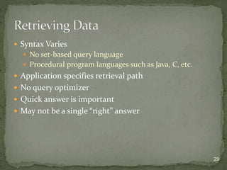 Comparing sql and nosql dbs | PPT