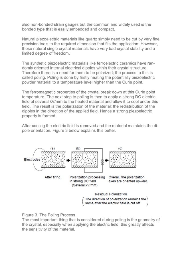 Comparing Strain gauges to Piezoelectric Sensors | PDF | Physics | Science
