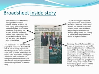 Comparing tabloid and broadsheet! | PPTX
