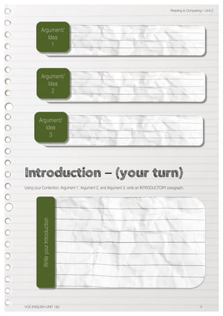 Comparing texts how to start your essay | PDF