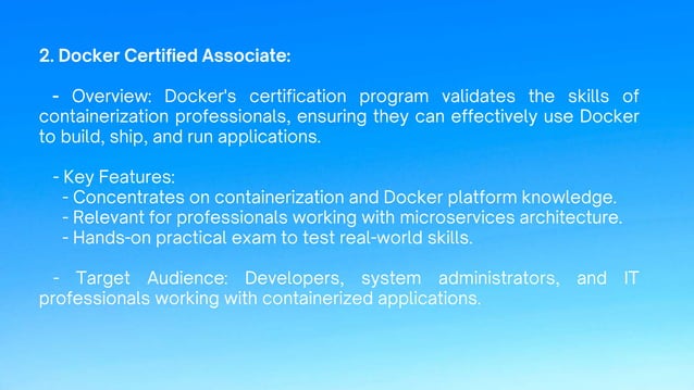 Comparing the Best DevOps Certification Programs Making the Right Choice.pptx | Computing ...