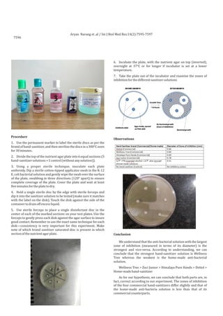 Comparing the effectiveness of various hand-sanitizers against e. coli.pdf