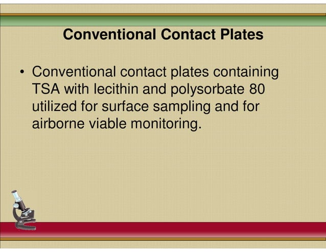 Comparing the Growth Direct™ Environmental Monitoring Cassette to ...
