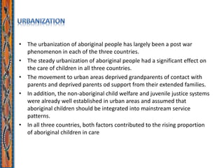 Comparing the policy of Aboriginal Assimilation in Australia, Canada ...