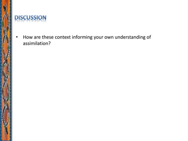 Comparing the policy of Aboriginal Assimilation in Australia, Canada ...