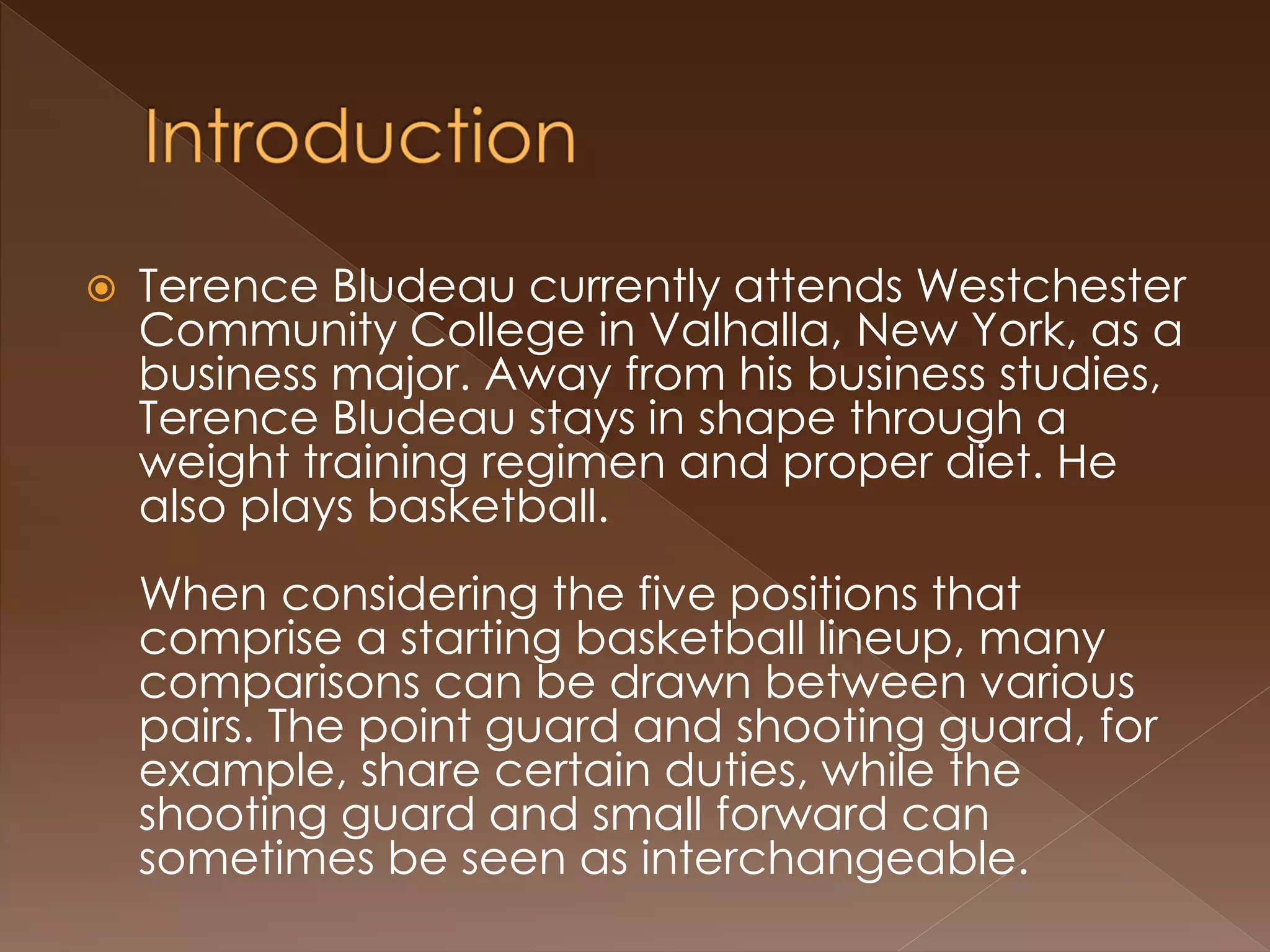 Comparing the Power Forward and Center Positions in Basketball | PPTX