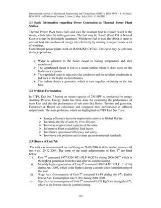 Comparing the thermal power plant performance at variou 2 | PDF