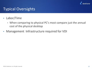 Comparing the TCO of Desktops | PDF