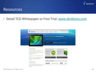 Comparing the TCO of Desktops | PDF