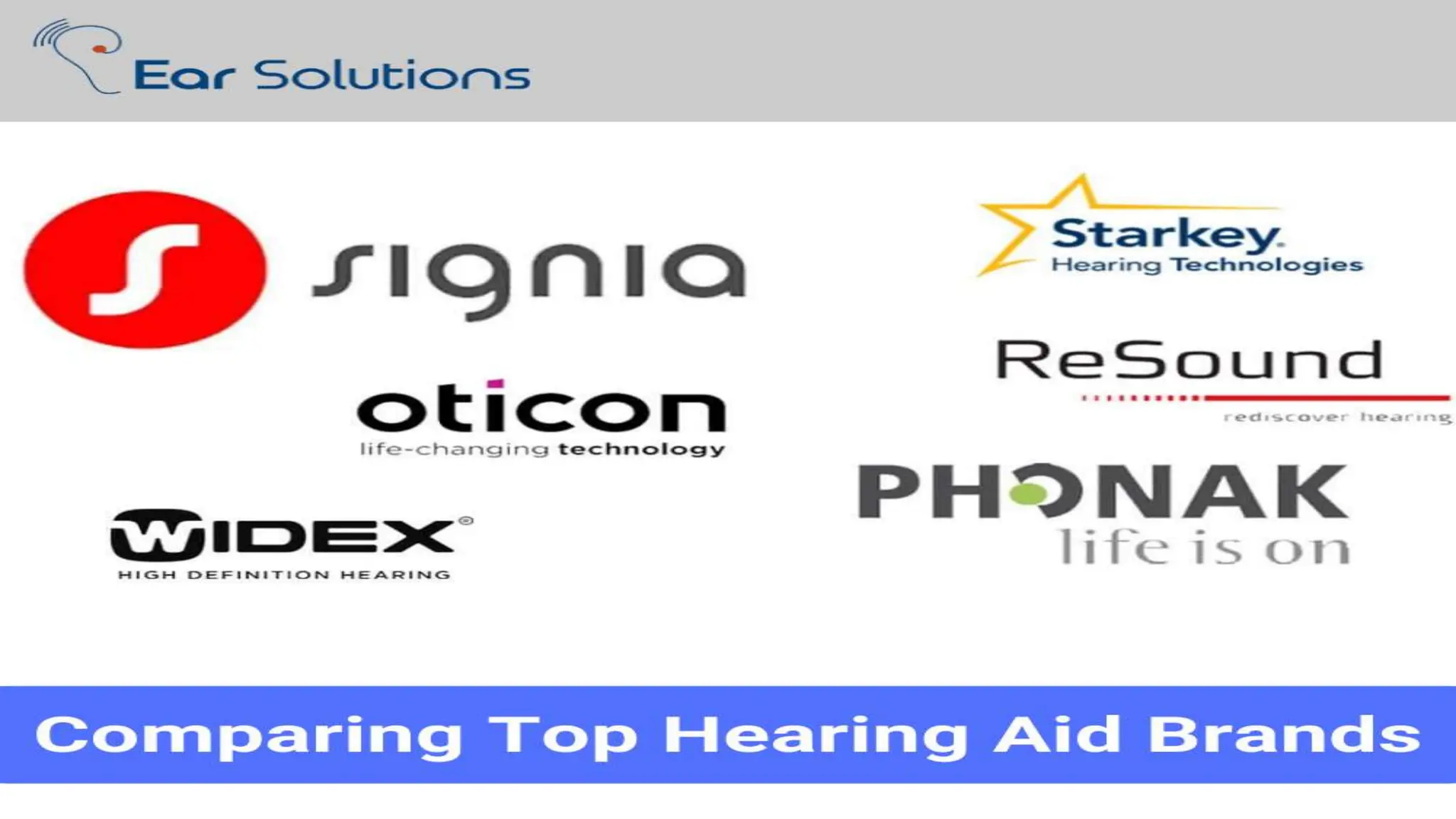 Comparing Top Hearing Aid Brands Finding The Perfect Fit For Your