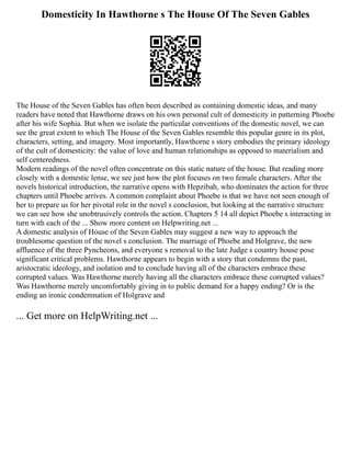 Comparing Two Poems Essay Example - PHDess | PDF