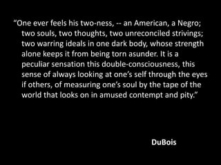 Comparing Washington Dubois and Garvey | PPTX