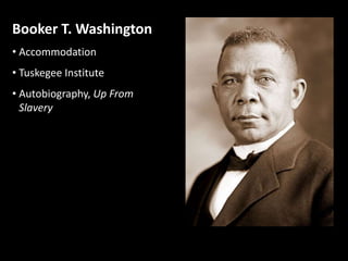 Comparing Washington Dubois and Garvey | PPTX