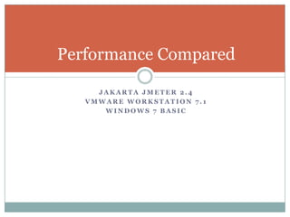 Comparing web frameworks | PPTX