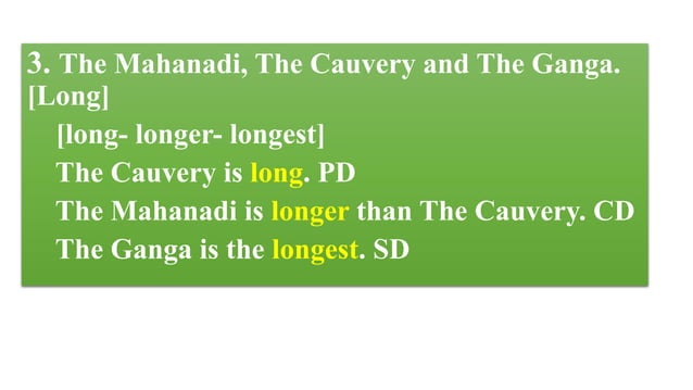 comparing objects 2 | PPT