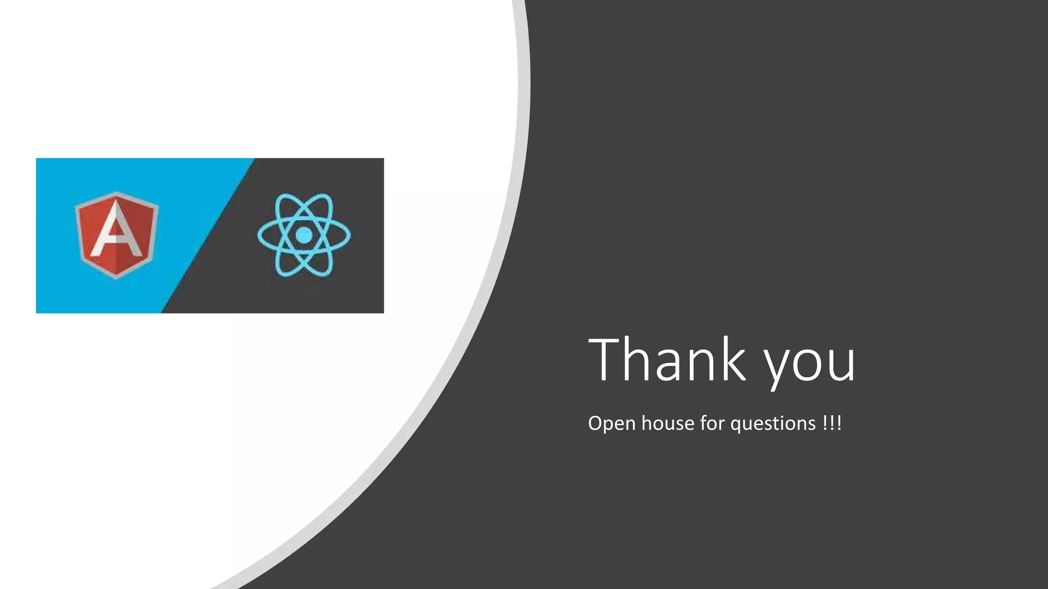 Comparison of-angular-8 vs react-js | PPT | Free Download