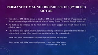 Comparison and analysis of electrical motor used in Electric Vehicles ...