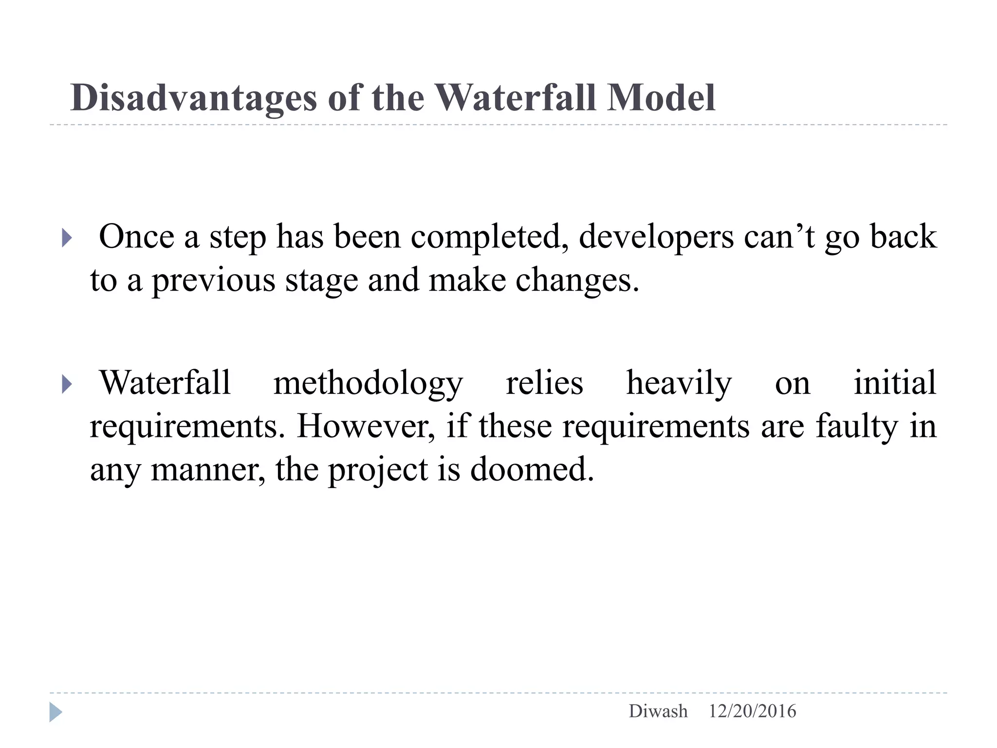 Comparision between waterfall model and agile model | PPT