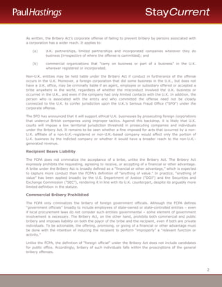 Comparision FCBA and UKBA | PDF