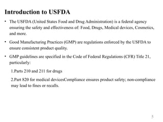 Comparision of GMP of USFDA with EMEA, WHO and PIC.pptx