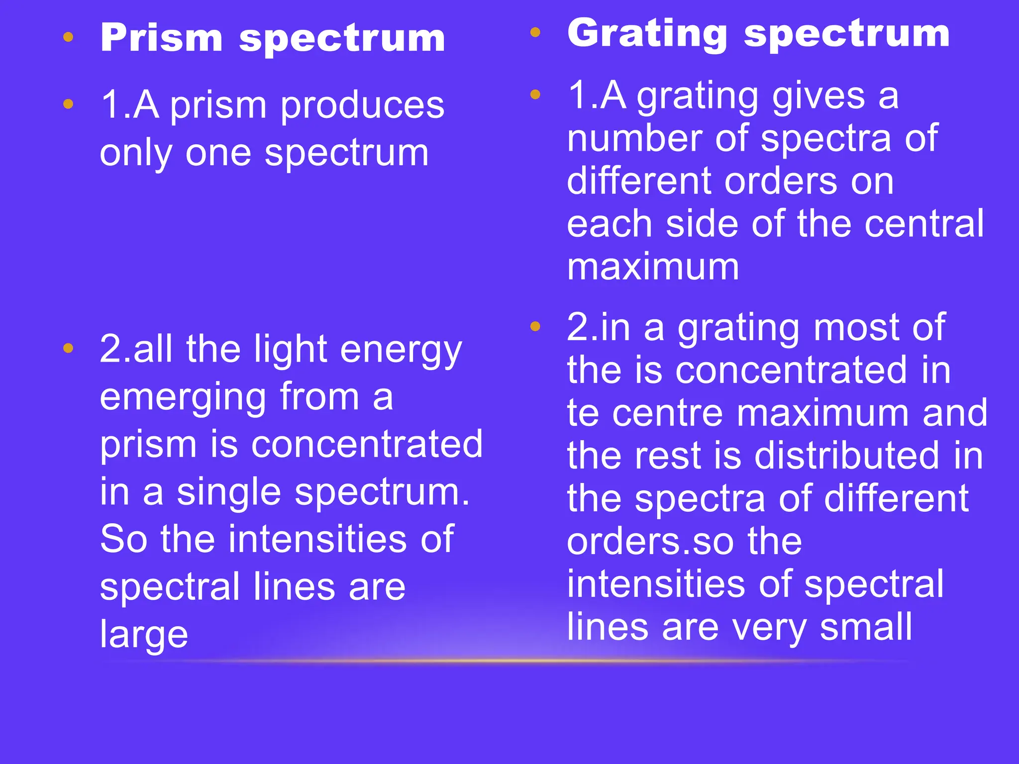 Comparison of prism and grating spectra.pptx