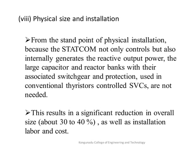 Comparision Of Svc And Statcom Pdf Computer Software And Applications Computing