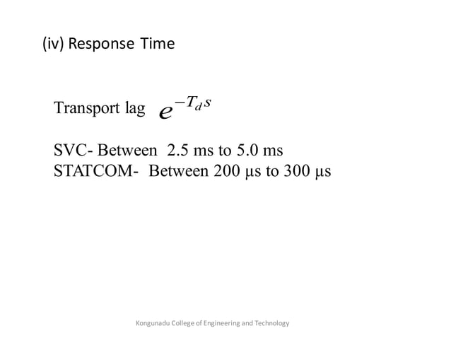 Comparision Of Svc And Statcom Pdf Computer Software And Applications Computing